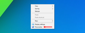 Display default desktop icons on Windows 10 - Dimitris Tonias
