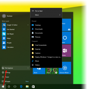 Open File Explorer in Windows 10 - Dimitris Tonias