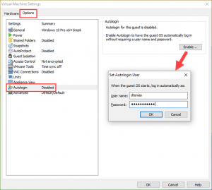 Configure autologin for a Windows VM on VMware Workstation - Dimitris ...