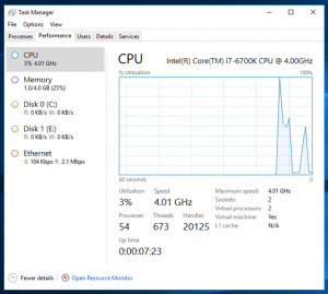 Show disk performance metrics on Windows Server 2016 Task Manager - Dimitris Tonias