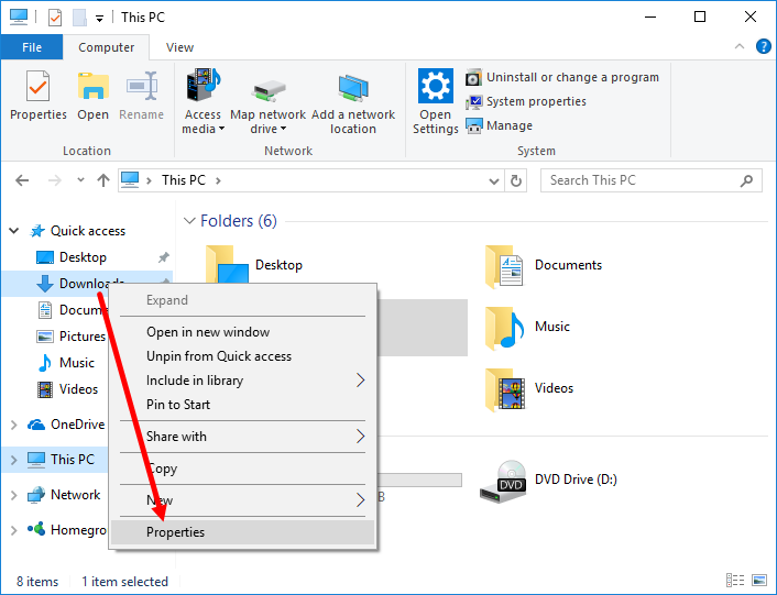 Speed up a slow opening Downloads folder - Dimitris Tonias