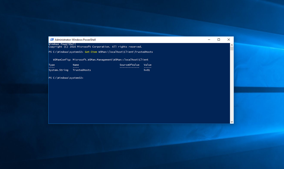 Add Computers To TrustedHosts List Using PowerShell Dimitris Tonias