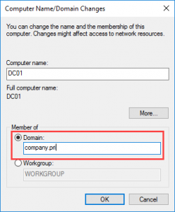 Join Windows Server 2016 to an Active Directory domain - Dimitris Tonias