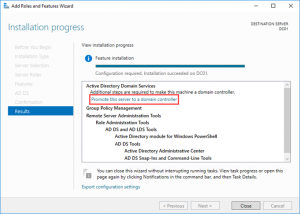 Installing Active Directory on Windows Server 2016 - Dimitris Tonias