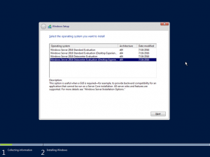 Install Windows Server 2016 with GUI (Desktop Experience) - Dimitris Tonias